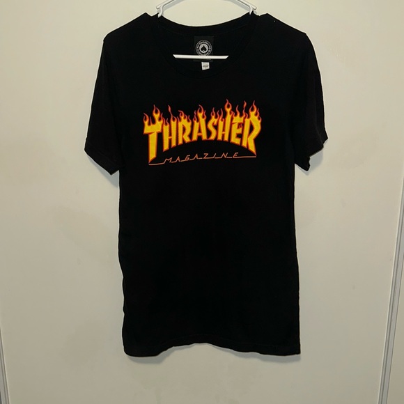 Thrasher | Tops | Thrasher Flame Logo Womens Tee | Poshmark